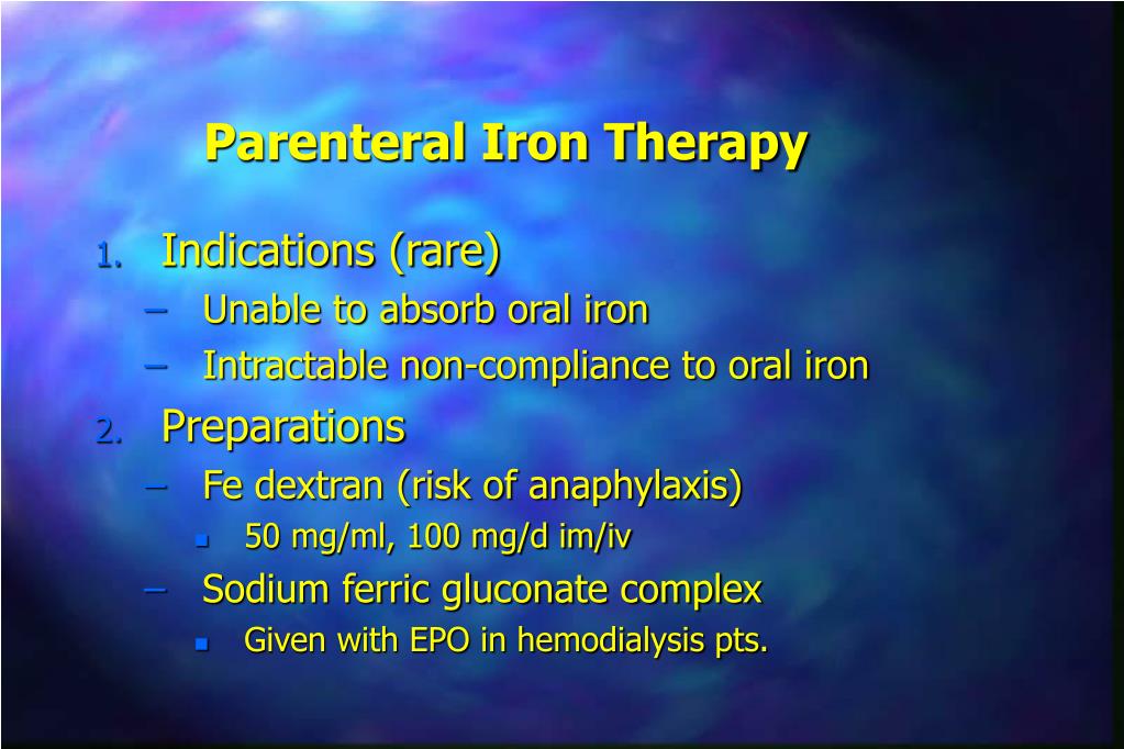 PPT - Iron Deficiency Anemia Reema Batra, MD George Washington ...
