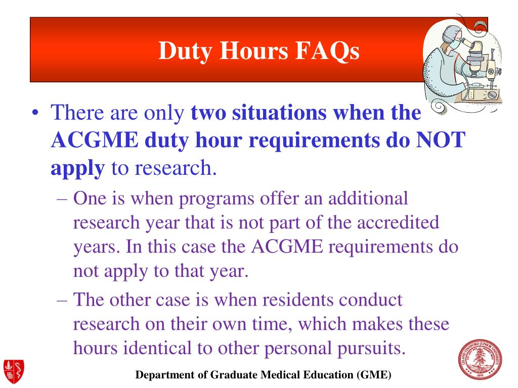 PPT - New Duty Hour Requirements Effective July 1, 2011 AY 2011-2012 ...