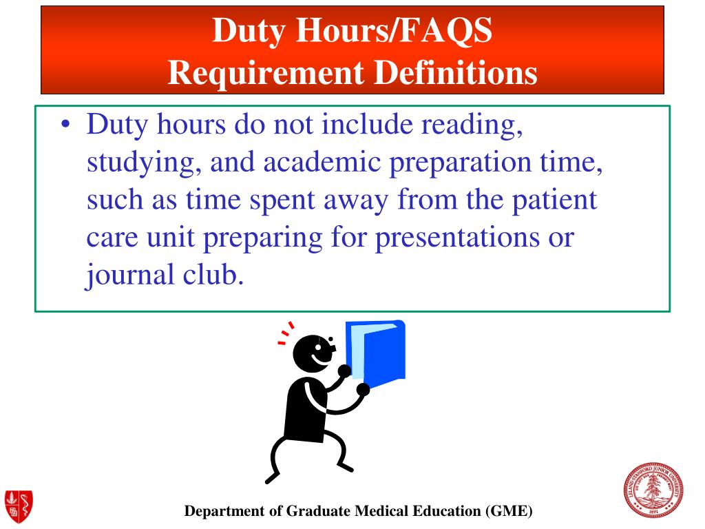 PPT - New Duty Hour Requirements Effective July 1, 2011 AY 2011-2012 ...