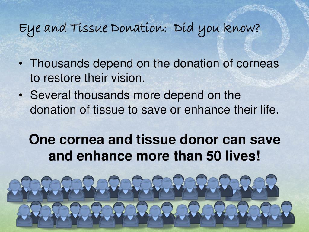 PPT - Saying YES to Saving Lives A community presentation on organ, eye ...