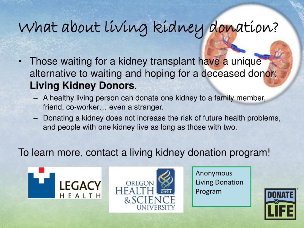 PPT - Saying YES to Saving Lives A community presentation on organ, eye ...