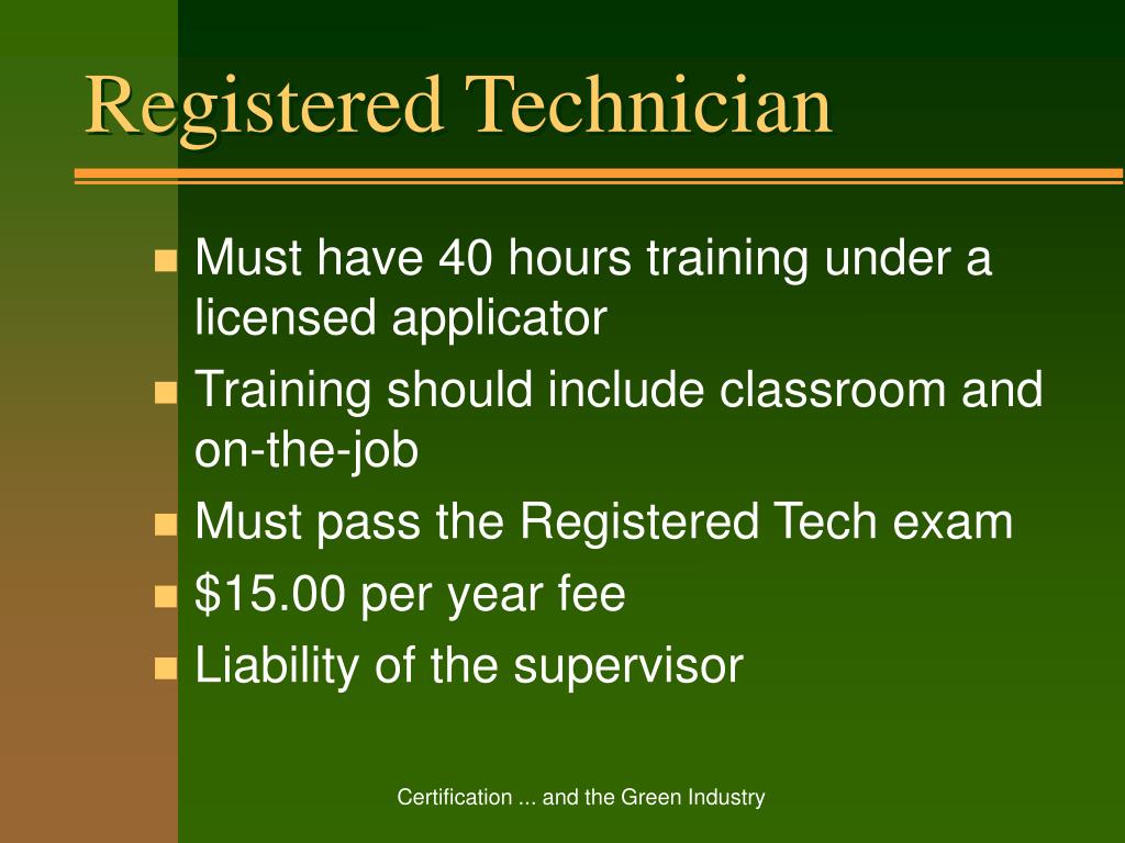 PPT - Pesticide Certification PowerPoint Presentation, free download ...