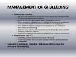 PPT - GASTROINTESTINAL TRACT BLEEDING PowerPoint Presentation - ID:2959051