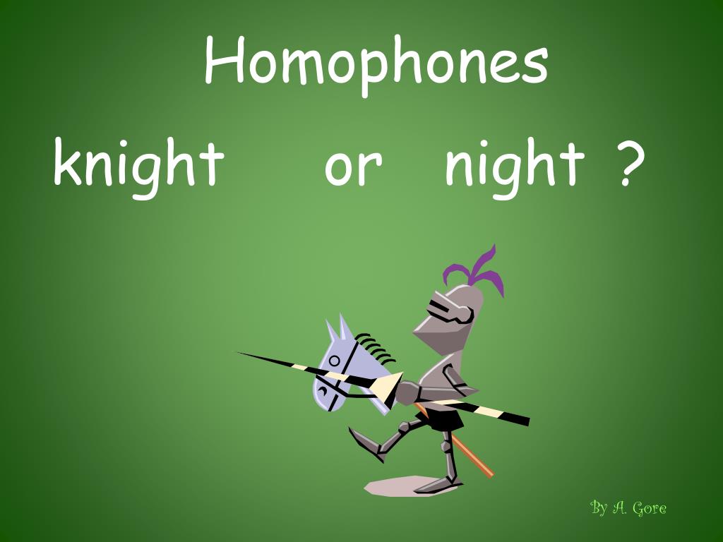 PPT - Homonyms ( this is the big category—the umbrella—under which we ...