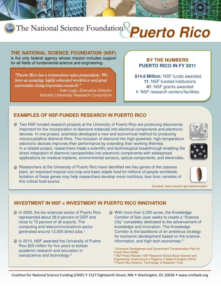 PPT - BY THE NUMBERS PUERTO RICO IN FY 2011 PowerPoint Presentation ...