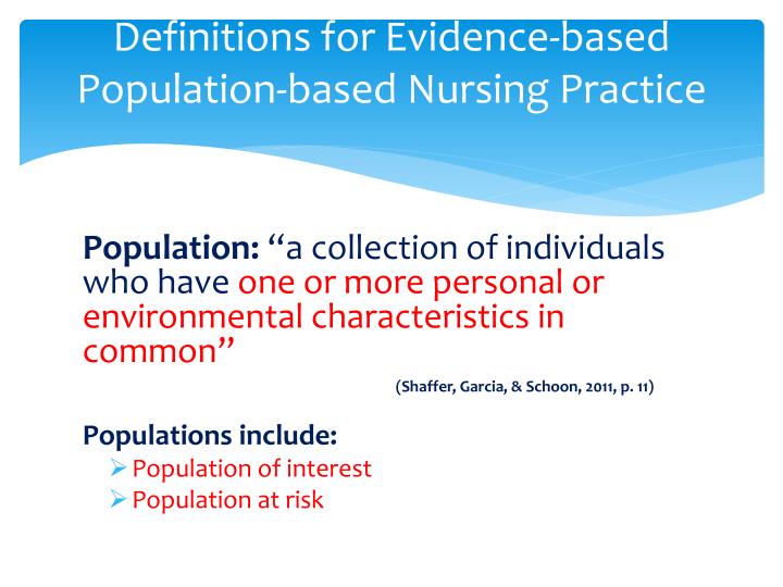 PPT - Foundations of Population Health Nursing Overview: Part I ...