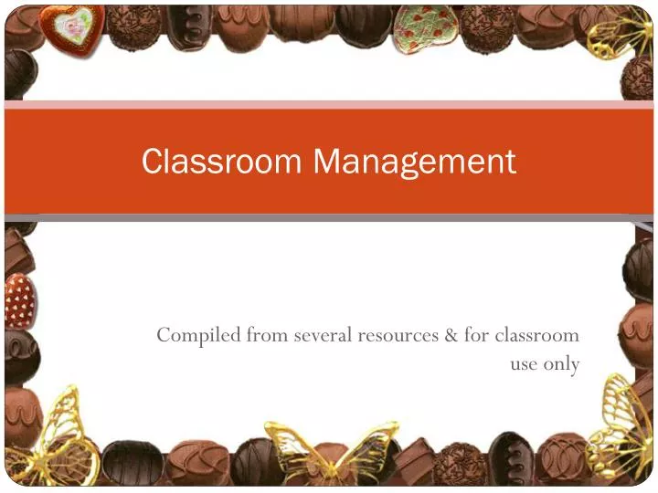 PPT - Classroom Management PowerPoint Presentation, free download - ID ...