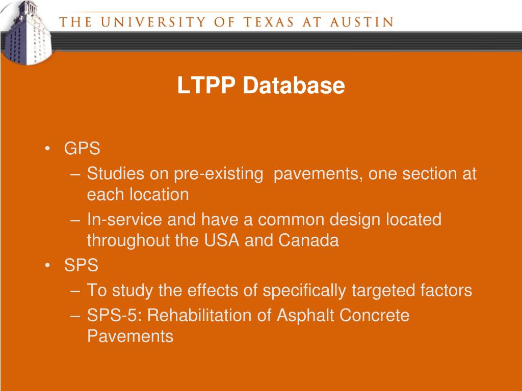 PPT - Dr. Jorge A. Prozzi The University of Texas at Austin Valparaiso ...