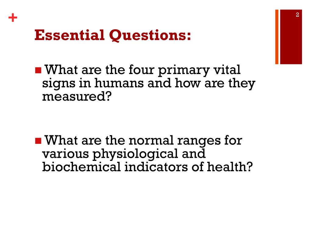 PPT - Medical Technology: Human Vital Signs PowerPoint Presentation ...