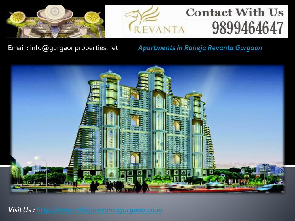 PPT - Raheja Revanta Luxury apartments in gurgoan PowerPoint ...