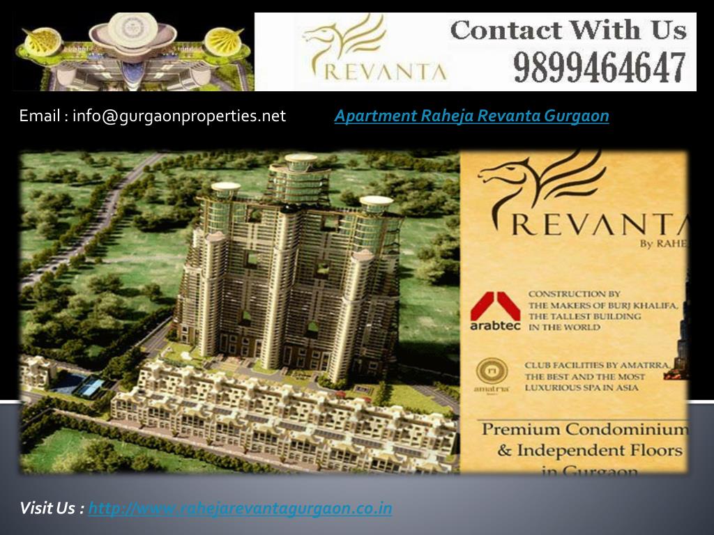 PPT - Raheja Revanta Luxury apartments in gurgoan PowerPoint ...