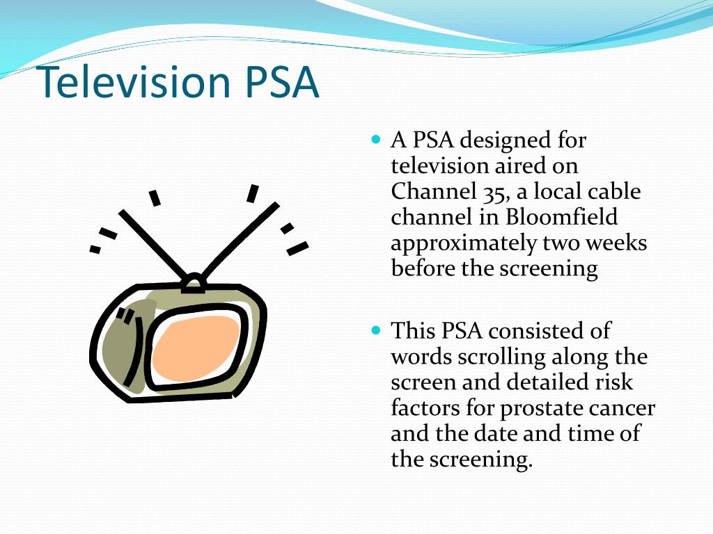 PPT - Initiation of Free Prostate Cancer Screening Offered by the ...