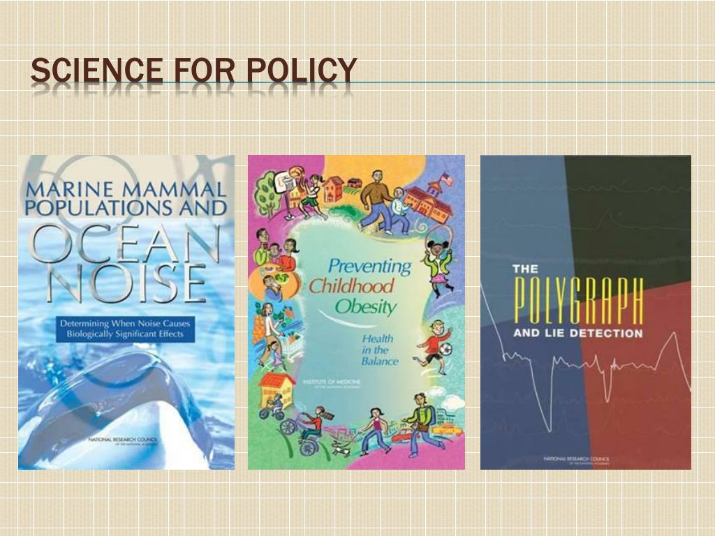 PPT - Understanding Science Policy: Insights from a National Academies ...