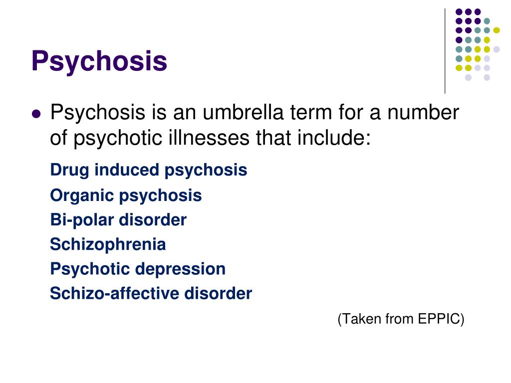 PPT - Functional Mental Illness in Later Life: Psychosis PowerPoint ...