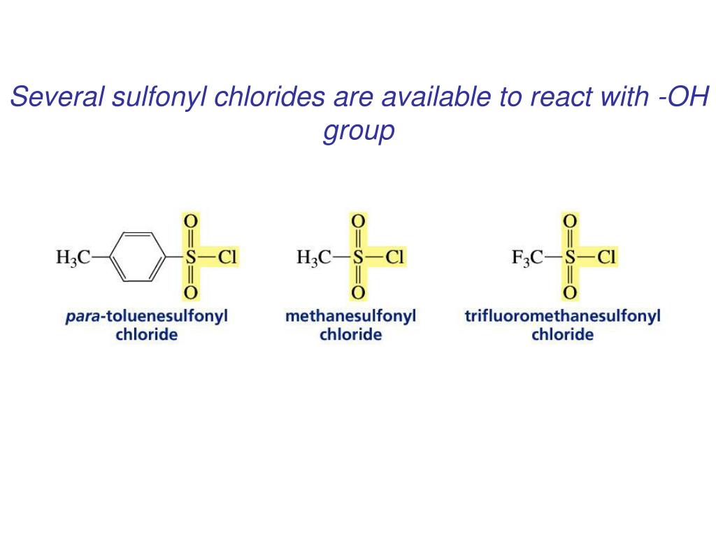 PPT - Chapter 12 Reactions of Alcohols, Ethers, Epoxides, and Sulfur ...