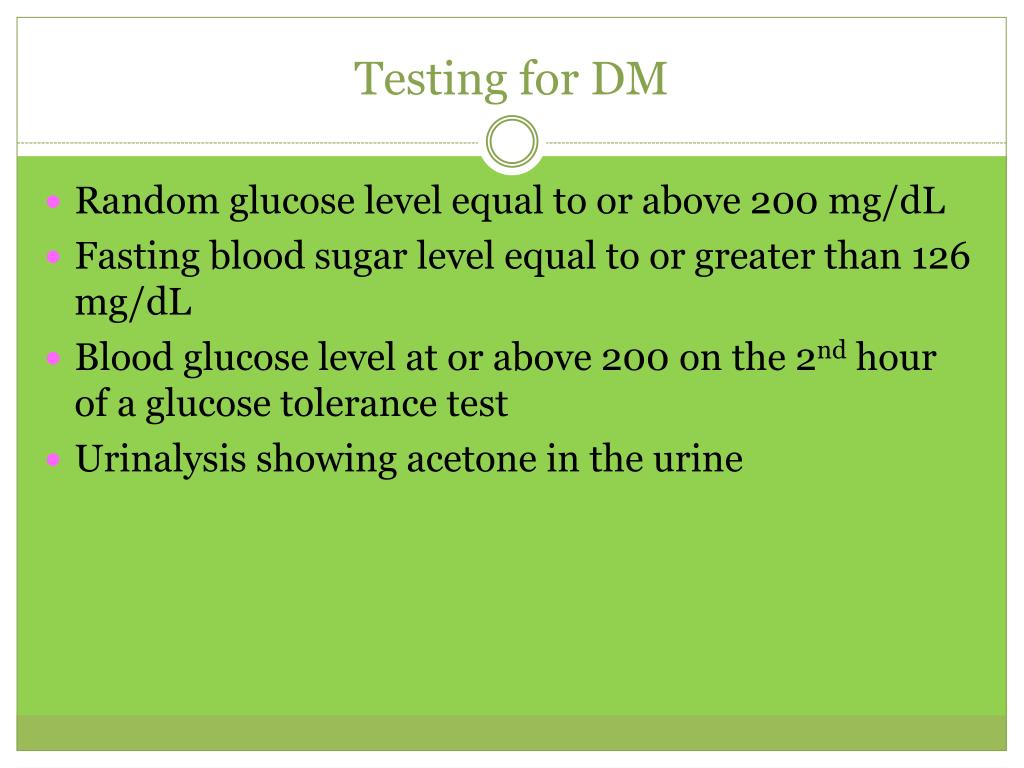 PPT - Diabetes Mellitus I & II PowerPoint Presentation, free download ...