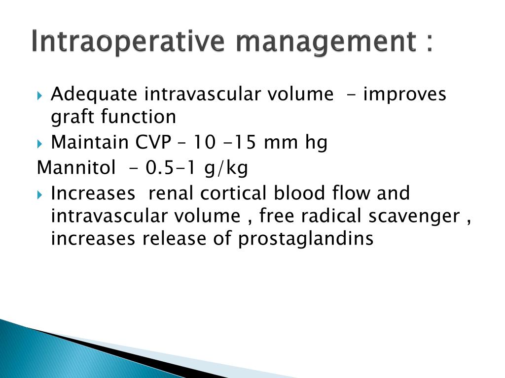PPT - Anaesthesia for renal transplant surgery PowerPoint Presentation ...