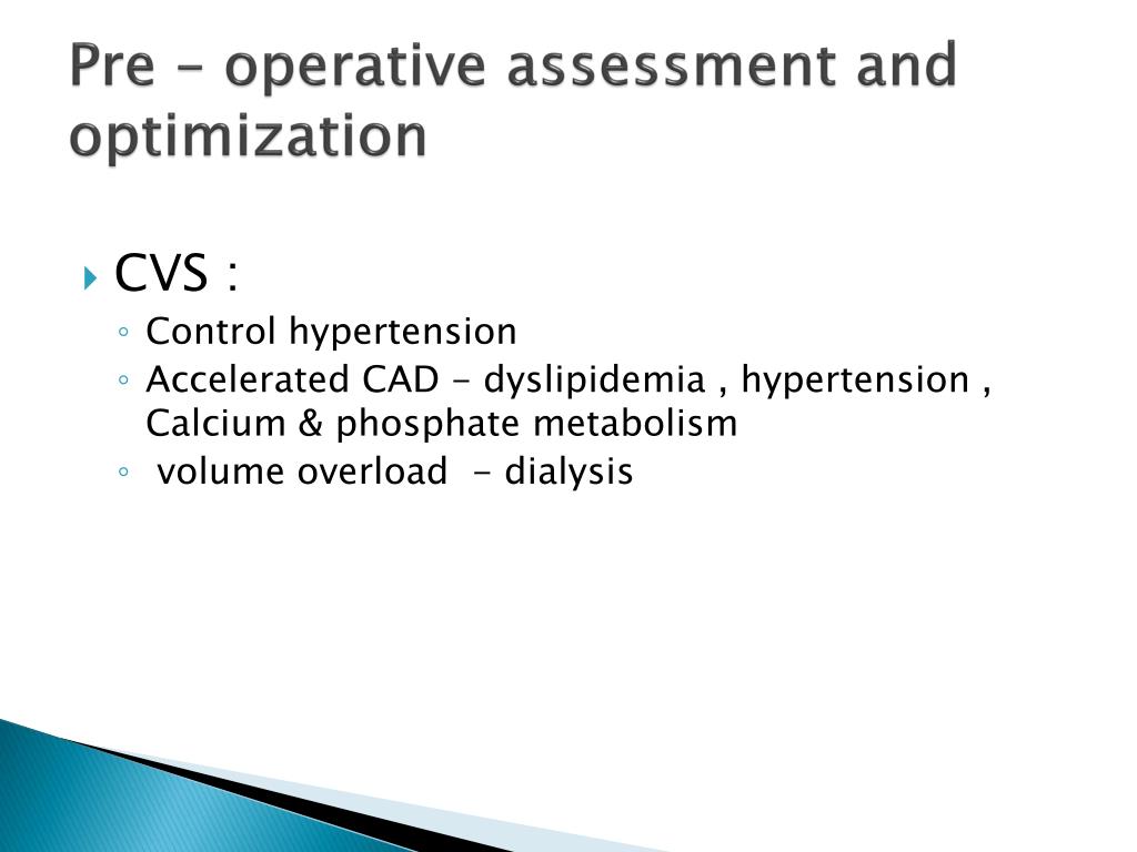 PPT - Anaesthesia for renal transplant surgery PowerPoint Presentation ...