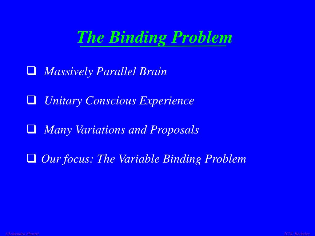 PPT - The Binding Problem PowerPoint Presentation, free download - ID ... PPT - The Binding Problem PowerPoint Presentation, free download - ID ...