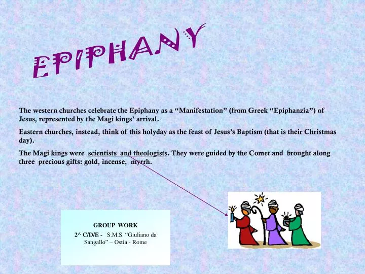 PPT - EPIPHANY PowerPoint Presentation, free download - ID:2964652