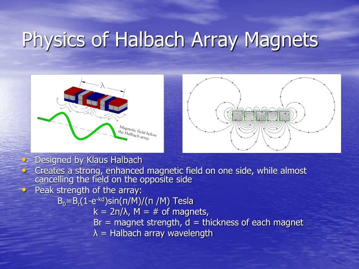 PPT - Development of a Halbach Array Magnetic Levitation System ...