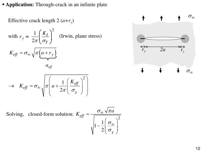 PPT - 6. Elastic-Plastic Fracture Mechanics PowerPoint Presentation ...