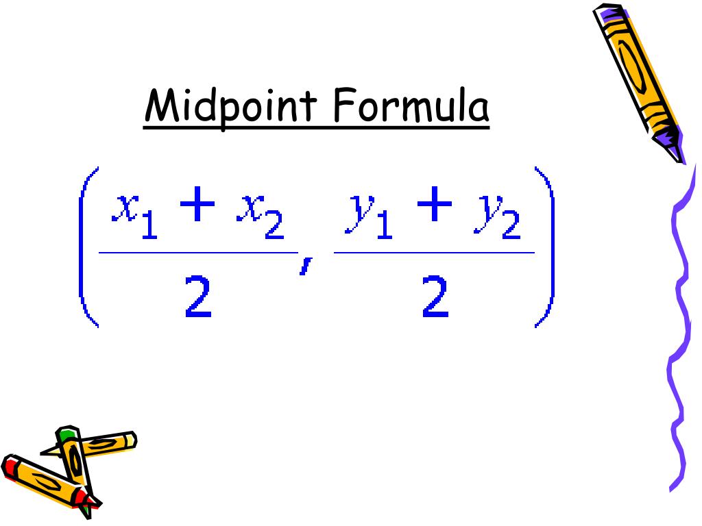PPT 4 1 Distance And Midpoint Formulas PowerPoint Presentation Free