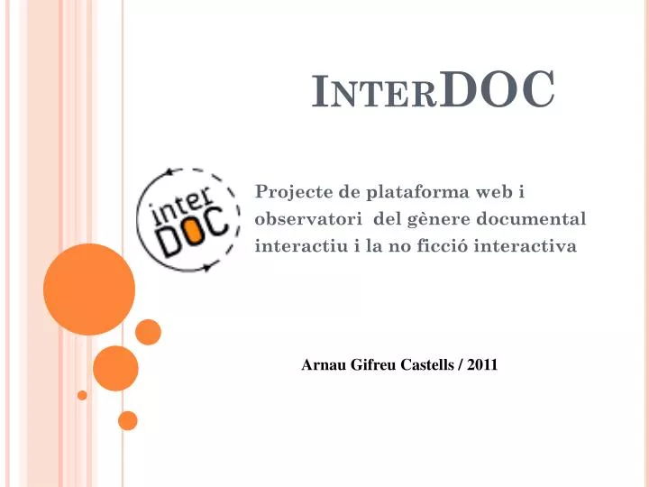 PPT - Inter DOC PowerPoint Presentation, free download - ID:2966551