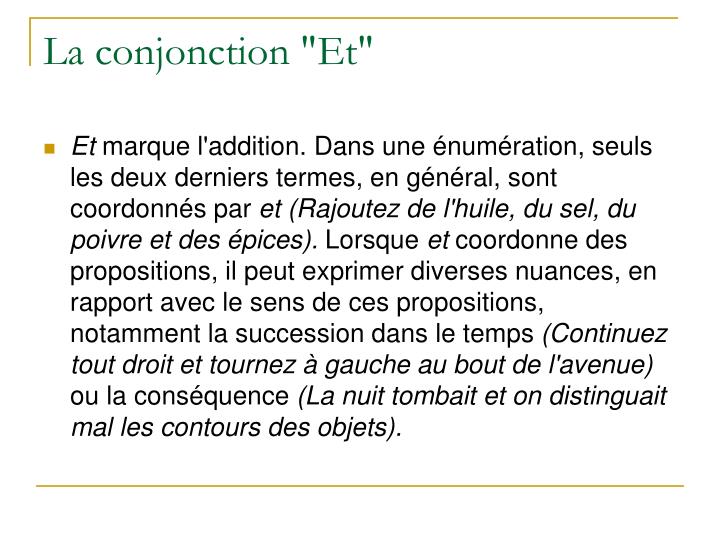 PPT - Grammaire français PowerPoint Presentation - ID:2966742