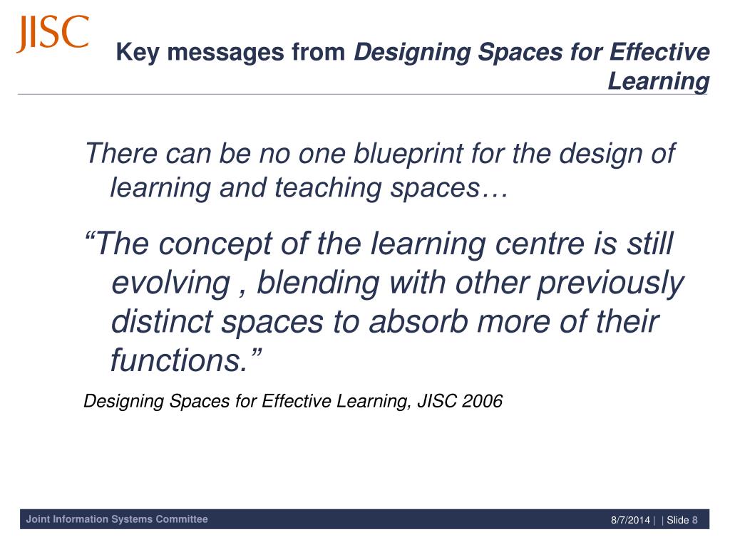 PPT - Designing Spaces for Effective Learning PowerPoint Presentation ...