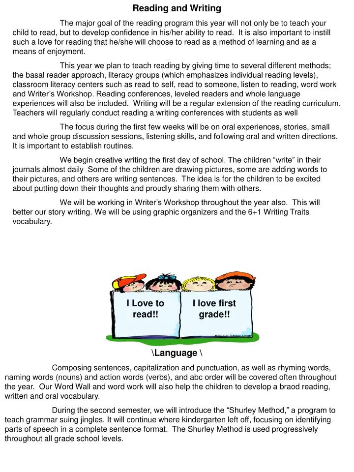 PPT - Reading and Writing PowerPoint Presentation, free download - ID ...