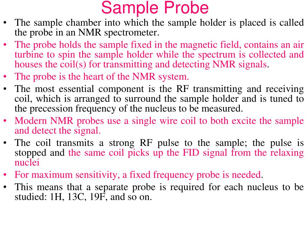 PPT - Chapter 19 Part VI Nuclear Magnetic Resonance Dr. Nizam M. El ...