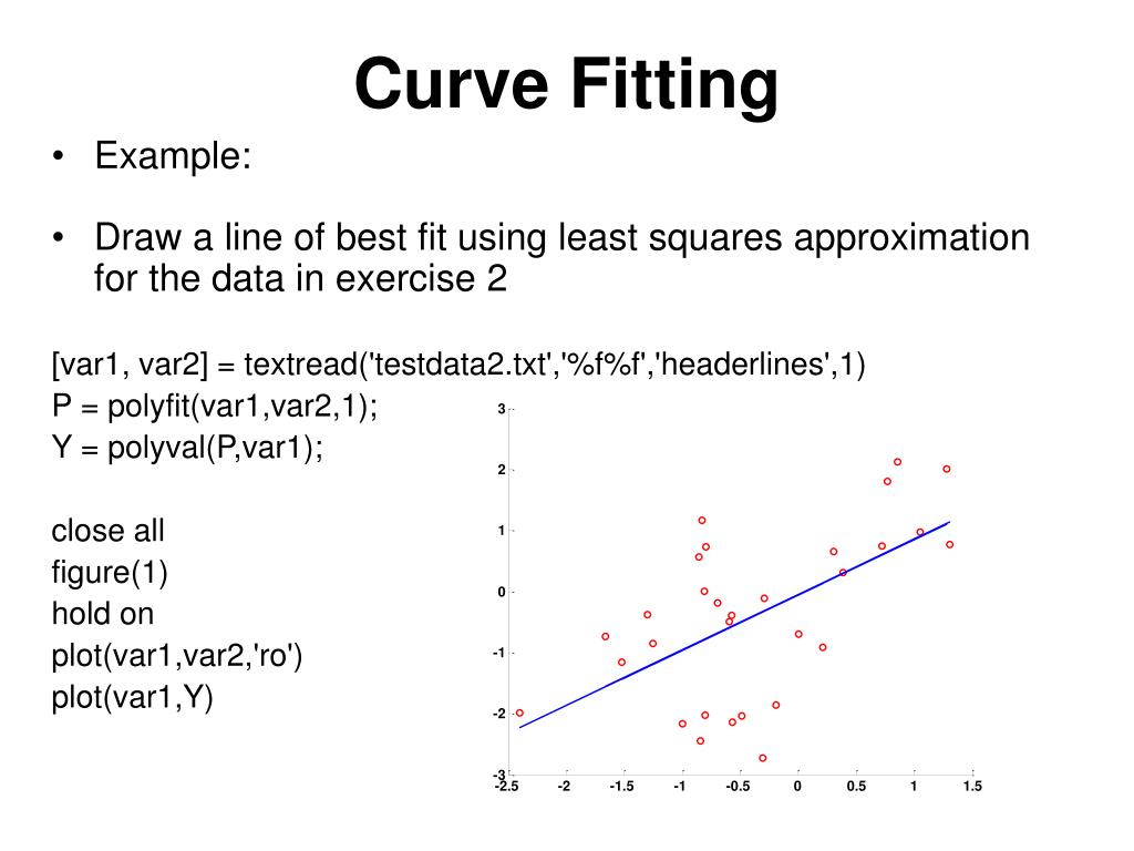 PPT - Matlab Training Session 11: Nonlinear Curve Fitting PowerPoint ... PPT - Matlab Training Session 11: Nonlinear Curve Fitting PowerPoint ...