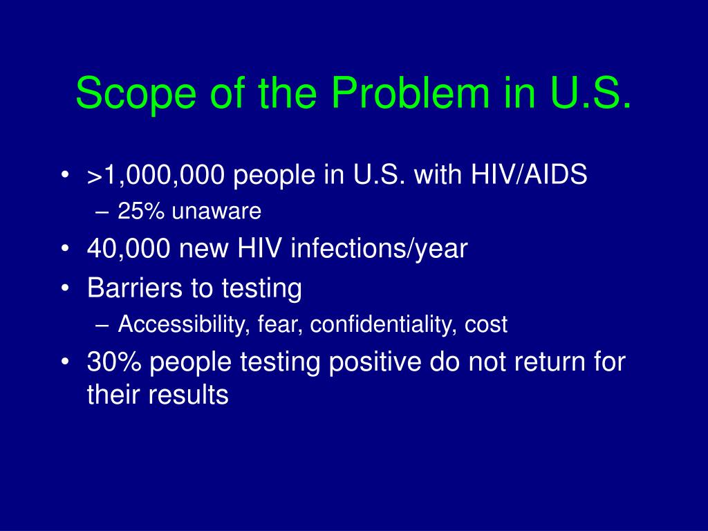 PPT - HIV Screening in an Urban Emergency Department The Highland ...