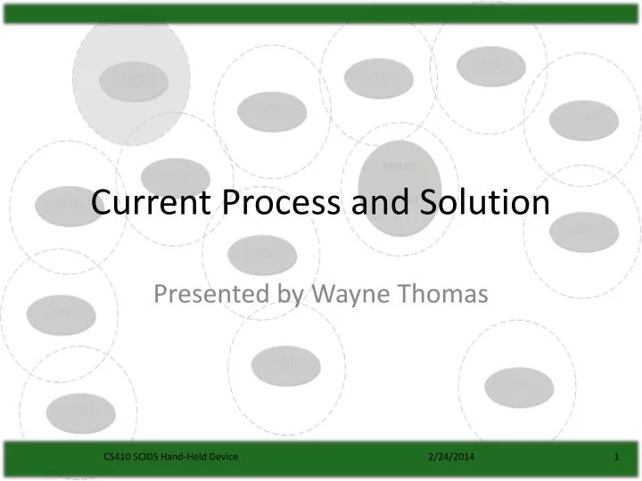PPT - Current Process and Solution PowerPoint Presentation, free ...