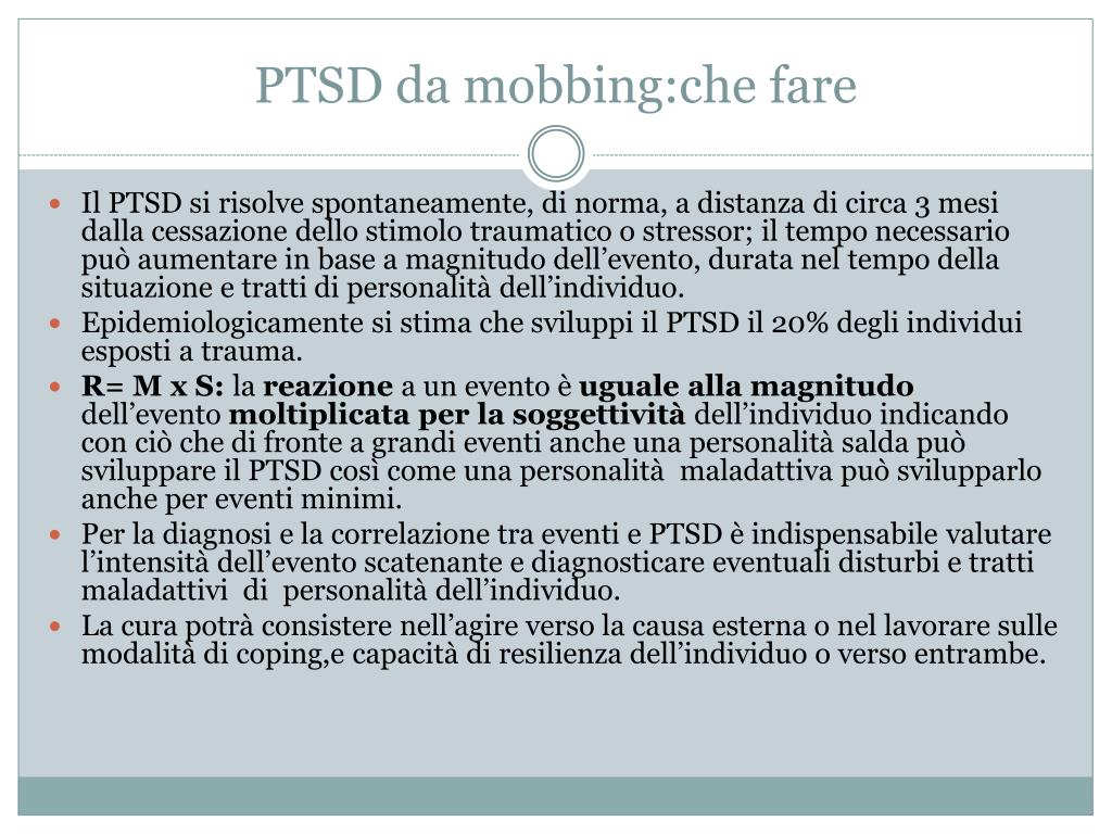 PPT - Le patologie psichiatriche distress correlate PowerPoint ...