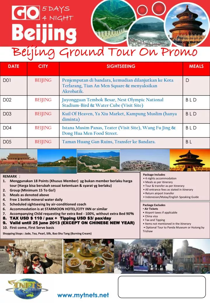 PPT - Beijing Ground Tour On Promo PowerPoint Presentation, free ...