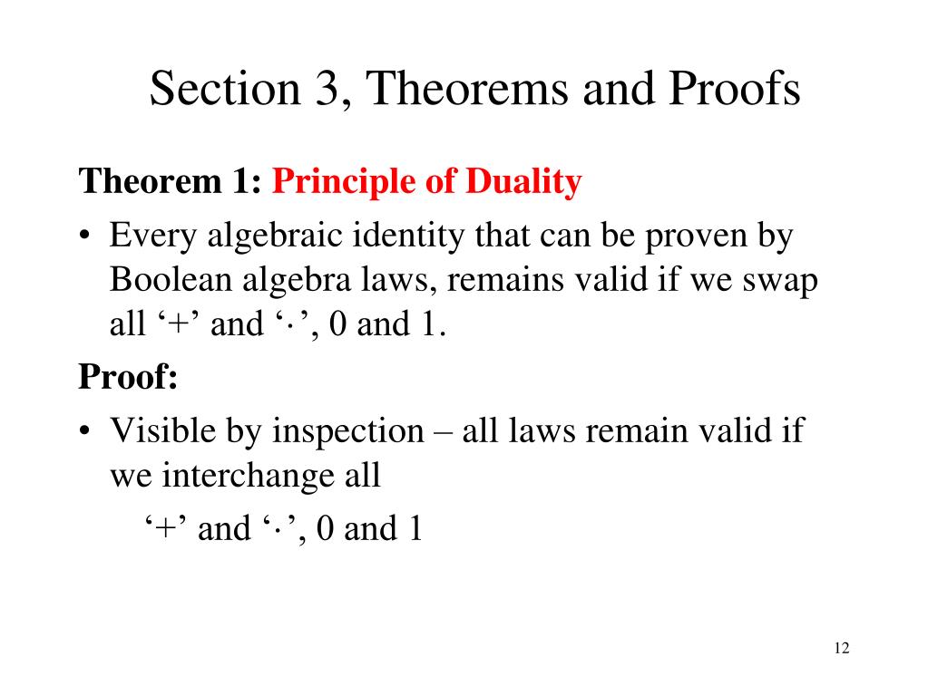 Ppt Cse 20 Lecture 8 Boolean Postulates And Theorems Ck Cheng 4262011 Powerpoint