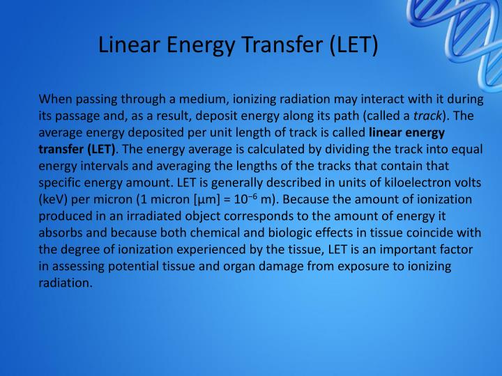 PPT - Molecular and Cellular Radiobiology PowerPoint Presentation - ID ...