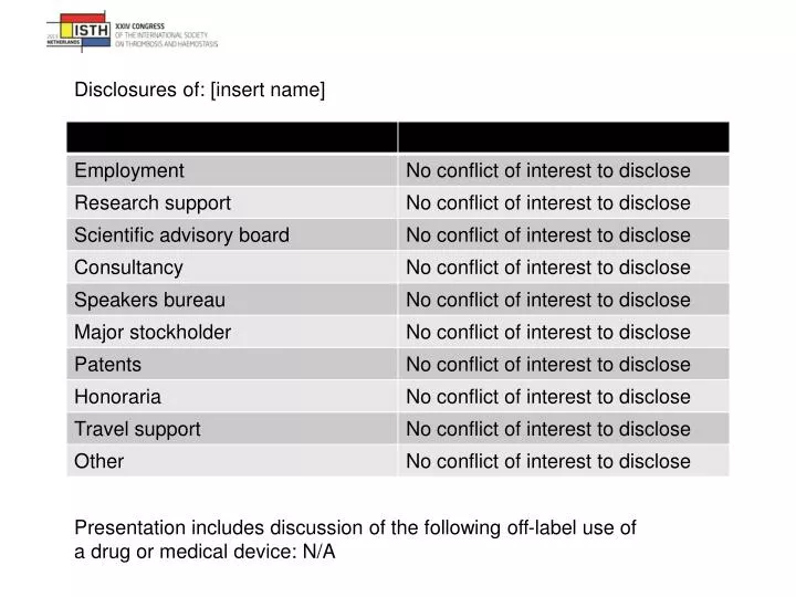 PPT - Presentation includes discussion of the following off-label use ...