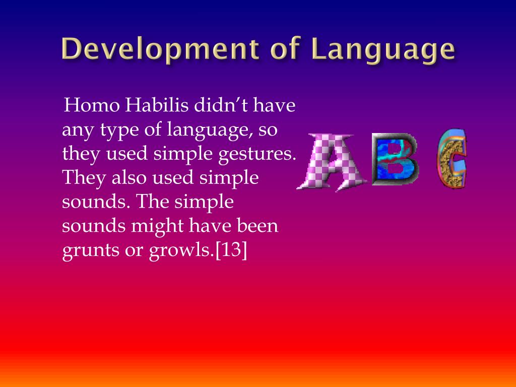 PPT - Early Humans Homo Habilis PowerPoint Presentation, free download ...
