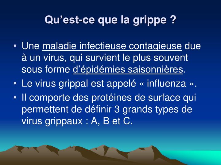 PPT - Pandémie grippe A PowerPoint Presentation - ID:2969387