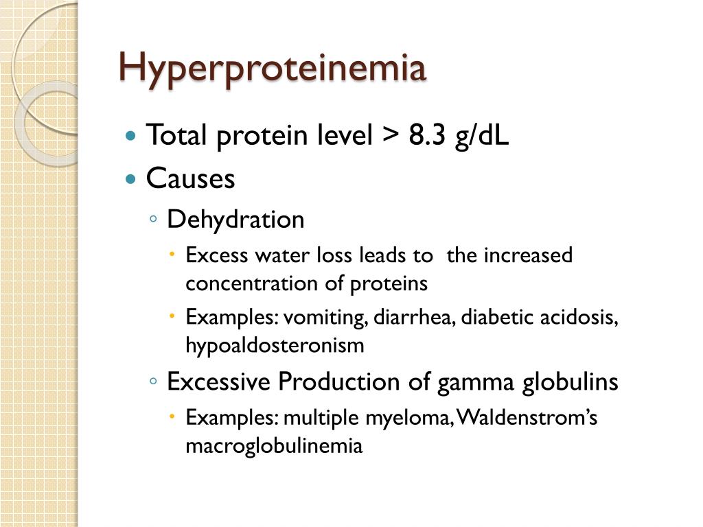 PPT - Overview of Plasma Proteins: Functions, Abnormalities, and ...