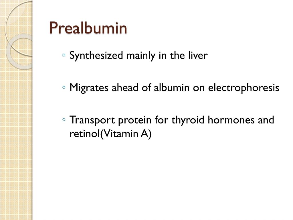 PPT - Overview of Plasma Proteins: Functions, Abnormalities, and ...