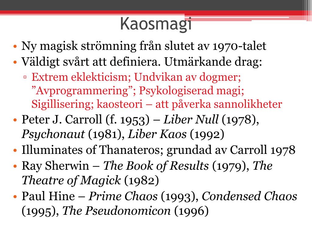 PPT - Nya Religioner VT 2011 Religionshistoria, Stockholms universitet ...