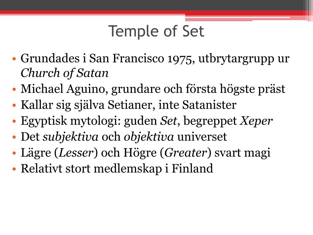 PPT - Nya Religioner VT 2011 Religionshistoria, Stockholms universitet ...