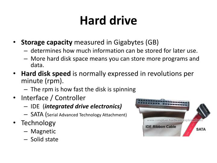 PPT - Interpret the hardware specifications of a computer system ...
