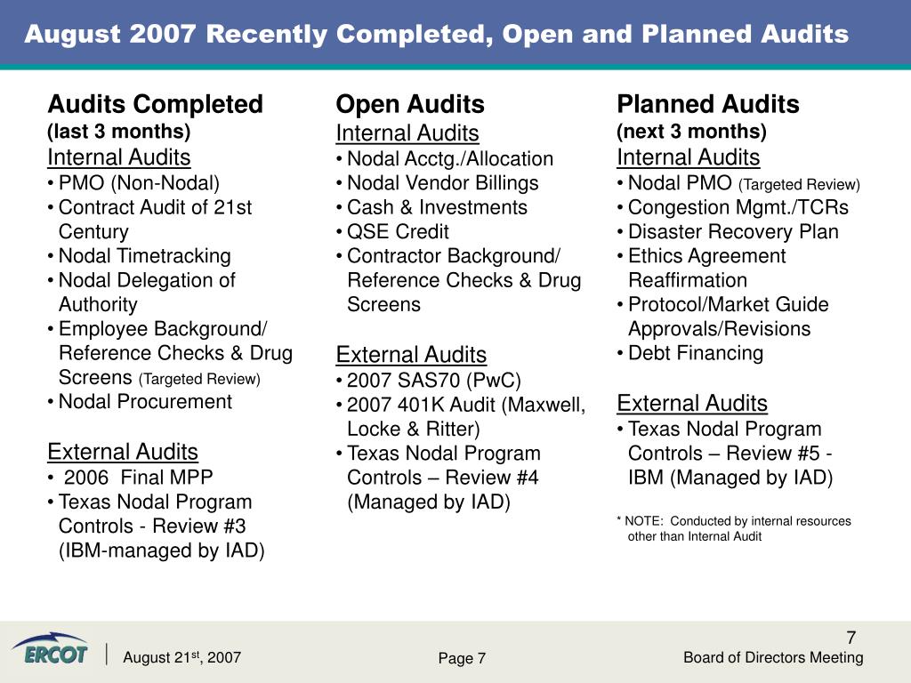 PPT - Semi-Annual Audit, Compliance, and Enterprise Risk Management ...