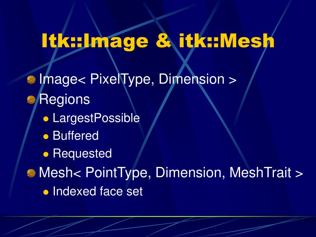 PPT - ITK The Insight Segmentation & Registration Toolkit PowerPoint ... PPT - ITK The Insight Segmentation & Registration Toolkit PowerPoint ...