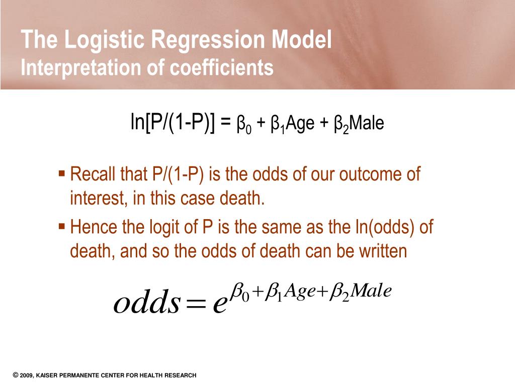 Ppt Logistic Regression Powerpoint Presentation Free Download Id